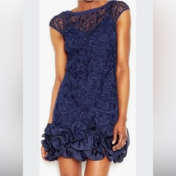 Jessica Simpson | Dresses | Jessica Simpson Lace Overlay Minidress With ...